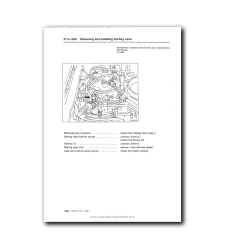 Mercedes Benz Service Manual Engine 104 | PDF